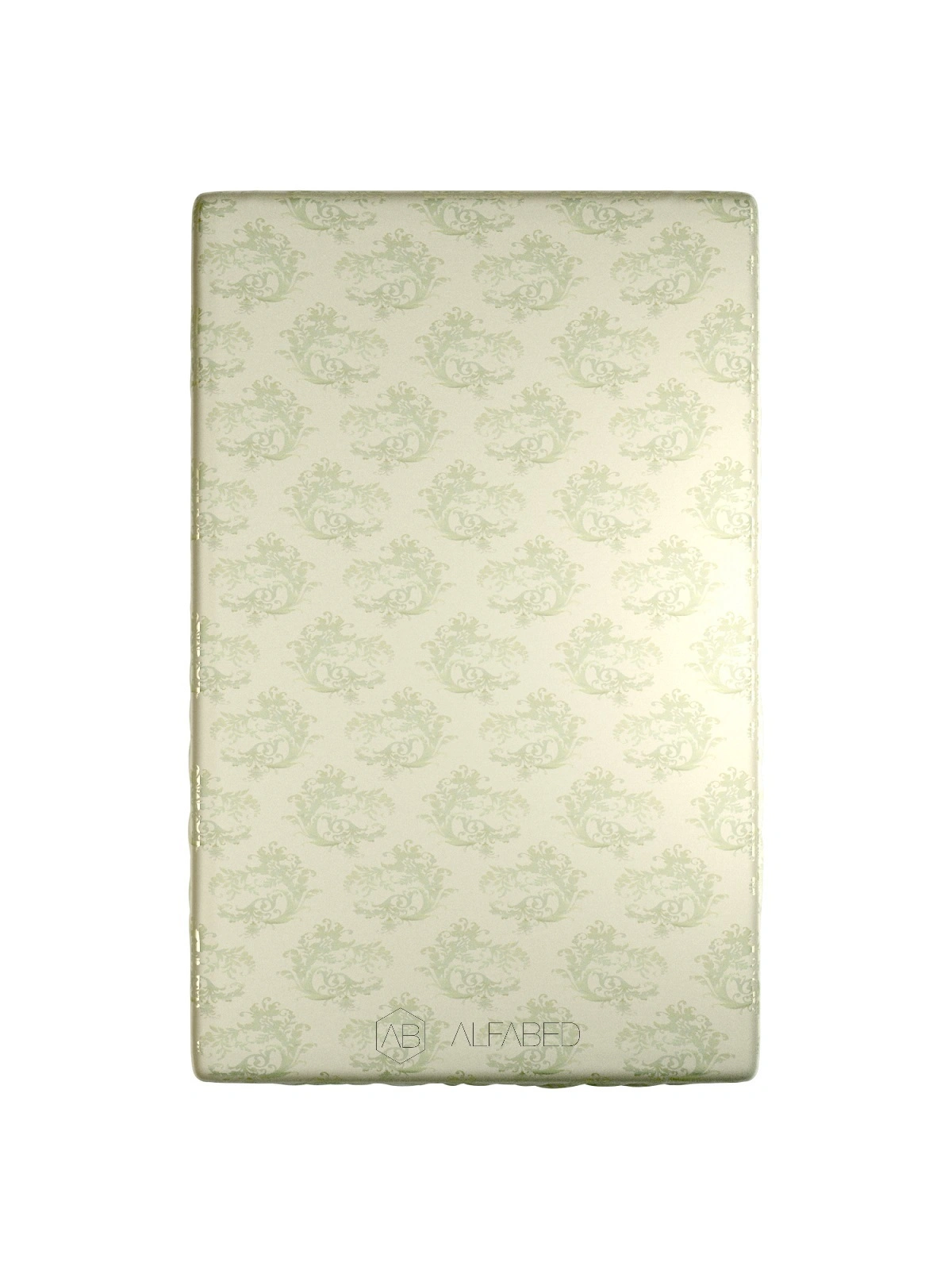 Fitted Sheet Lux Double Face Jacquard Modal Vineyard Cream H-20 195x140 ...